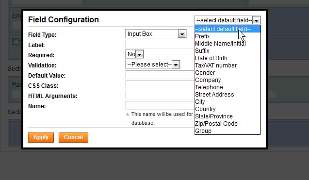Magento Registration Fields Manager. UserGuide